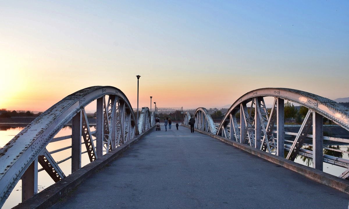 Podul monument istoric, din Parcul Central din Târgu Jiu, va fi ...