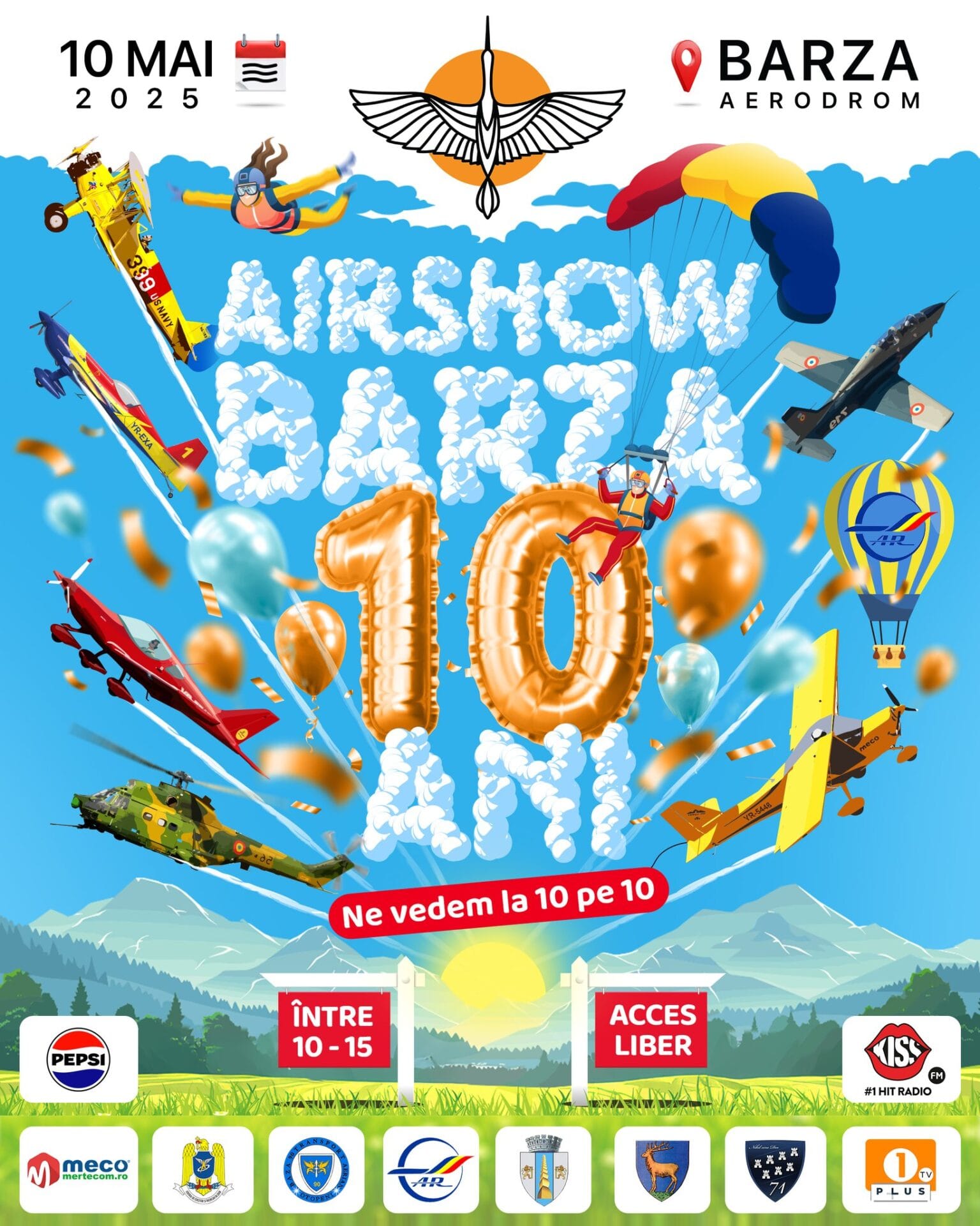 AIRSHOW BARZA 2025 – un spectacol aviatic de excepție la aerodromul ...